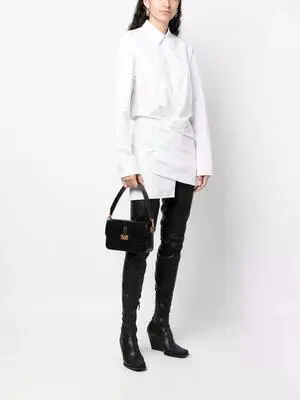 Off-White Binder Leather Shoulder Bag