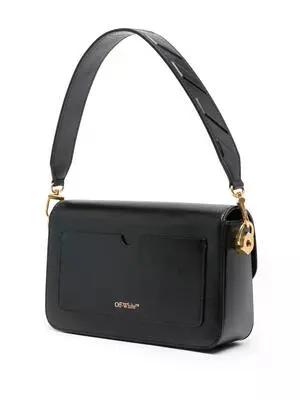 Off-White Binder Leather Shoulder Bag