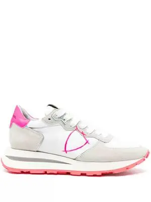 Philippe Model Tropez Haute Lace-up Sneakers - White