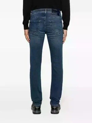 Jacob Cohen Low-rise Slim-fit Jeans - Blue