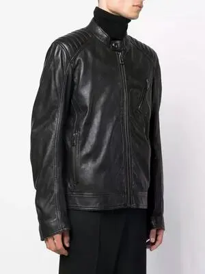 Belstaff Long-sleeve Leather Jacket