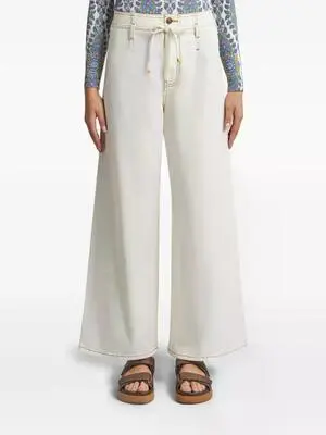 Etro Wide-leg Jeans - White