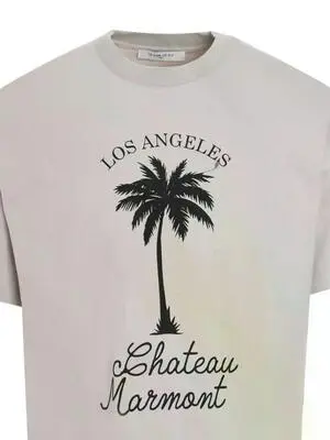 IH NOM UH NIT Palm-print Cotton T-shirt