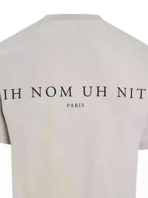 IH NOM UH NIT Palm-print Cotton T-shirt