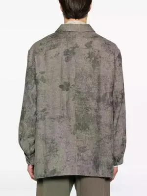 ZIGGY CHEN Herringbone-pattern Shirt