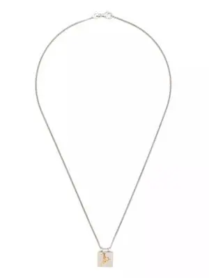 Tom Wood Mined Necklace - Silver