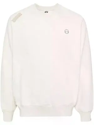 AAPE BY *A BATHING APE Logo Patch Sweatshirt