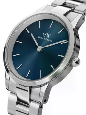 DANIEL WELLINGTON Iconic Link 40mm Bracelet Watch - Blue