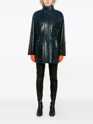 Fendi Leather Coat