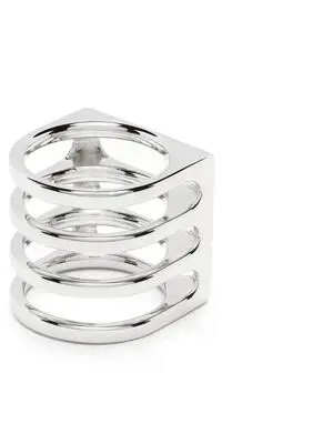 Tom Wood Cage Triple Ring