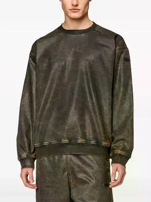 DIESEL® D-krib-s Coated Sweatshirt