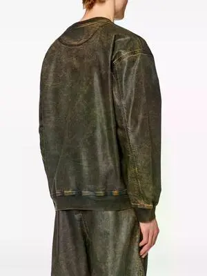 DIESEL® D-krib-s Coated Sweatshirt