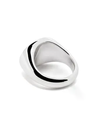Tom Wood Ivy Sterling Signet Ring