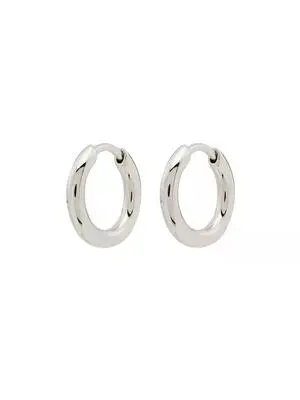 Tom Wood Classic Small Hoop Earrings - Silver