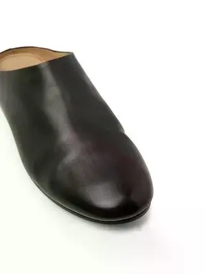 Marsèll Steccoblocco Leather Slippers - Black