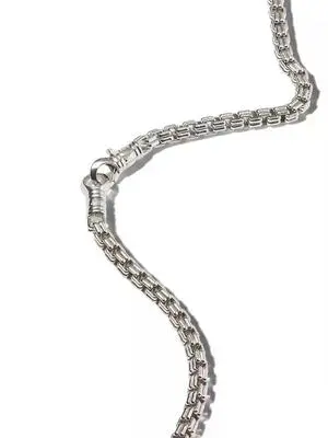 Tom Wood Venetian M Double Chain Necklace
