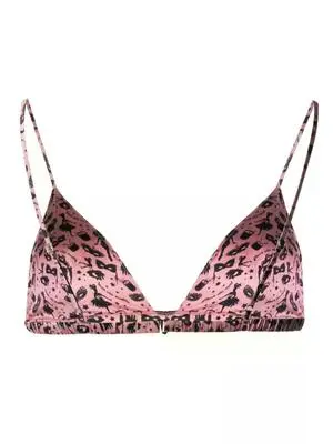 FLEUR DU MAL Luxe Triangle Bra