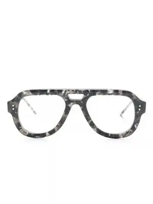 Thom Browne Aviator Frame Glasses - Grey