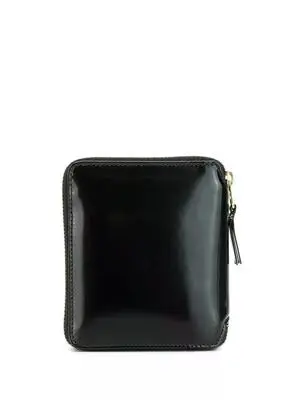 Comme Des Garçons Zip-around Leather Wallet - Black