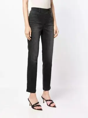 Spanx High-rise Slim-cut Jeans