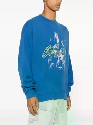 Off-White Script Mary Sweatshirt - Blue