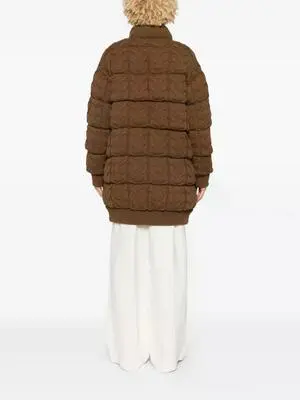 Max Mara Chunky Knit Padded Coat