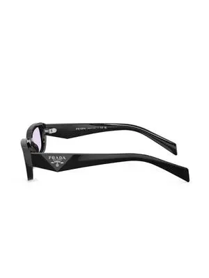 Prada Rectangle-frame Sunglasses - Black