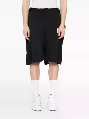 Mihara Yasuhiro Deconstructed Combo Cotton Shorts - Black