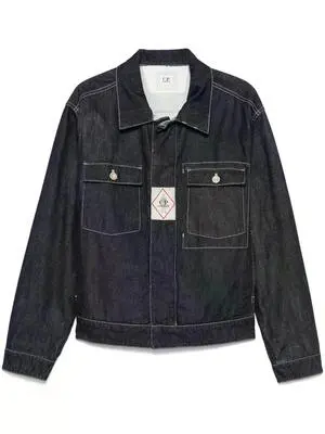 C.P. COMPANY Logo-patch Denim Jacket