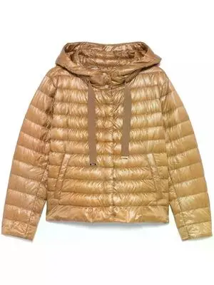 Herno Hooded Puffer Jacket - Brown