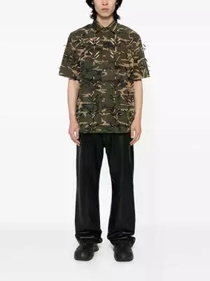 JUNTAE KIM Laser-slashed Shirt
