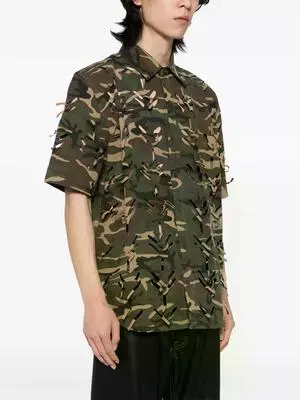 JUNTAE KIM Laser-slashed Shirt