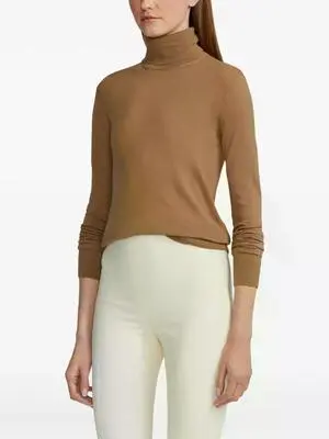 Ralph Lauren Cashmere Jersey Long Sleeve Sweater
