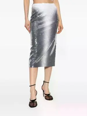 Sportmax Sequinned Pencil Skirt