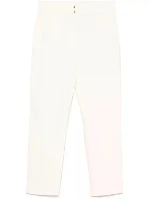 Liu Jo Logo-plaque Trousers - Neutrals