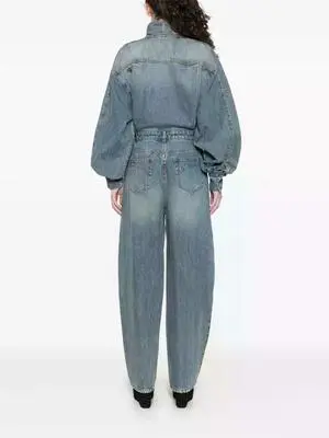 Zimmermann Neptune Cotton Denim Jumpsuit