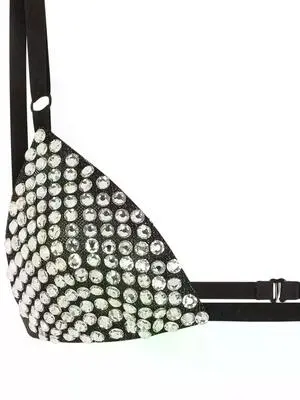 Dolce & Gabbana Rhinestone-embellished Bralette Top