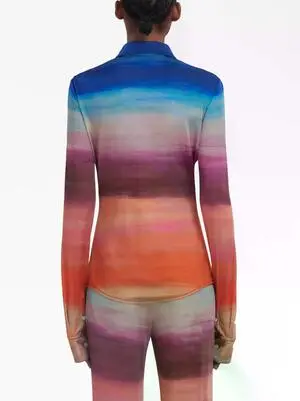 Marni Gradient Effect Long Sleeve Shirt