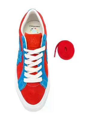 CONVERSE Floral Embellished Sneakers - Red