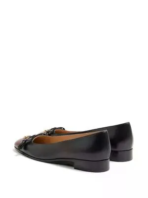 Valentino Garavani Kidskin Ballerina Flats - Black