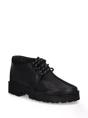 Clarks Trek Hike Derby Shoes - Black