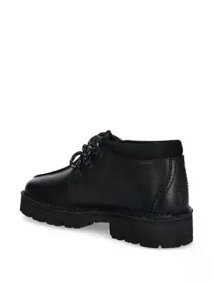 Clarks Trek Hike Derby Shoes - Black