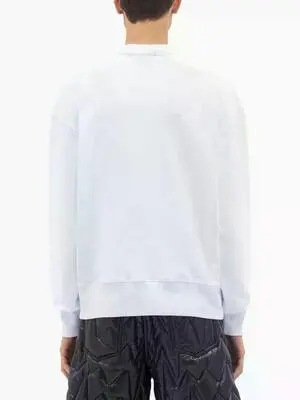MSGM Logo-print Cotton Sweatshirt