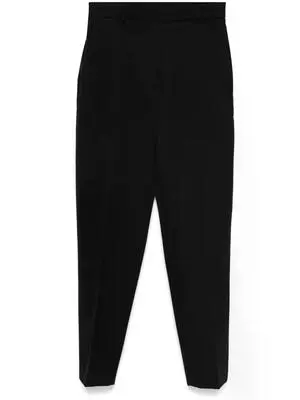 LANVIN Tailored Tapered Wool Twill Trousers
