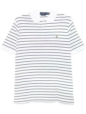 Polo Ralph Lauren Striped Polo Shirt - White