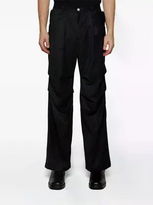 BLUEMARBLE Pinstripe Parachute Trousers