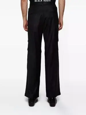 BLUEMARBLE Pinstripe Parachute Trousers