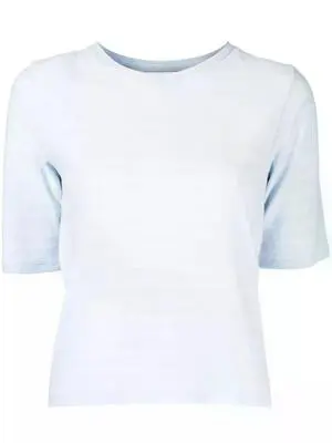 Vince Striped Short-sleeve T-shirt - Blue