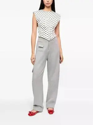 GANNI Logo-patch Track Trousers
