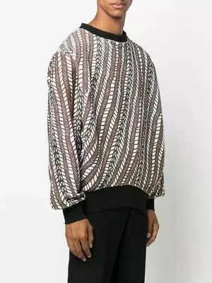 VIVIENNE WESTWOOD Drunken Organic Cotton Sweatshirt
